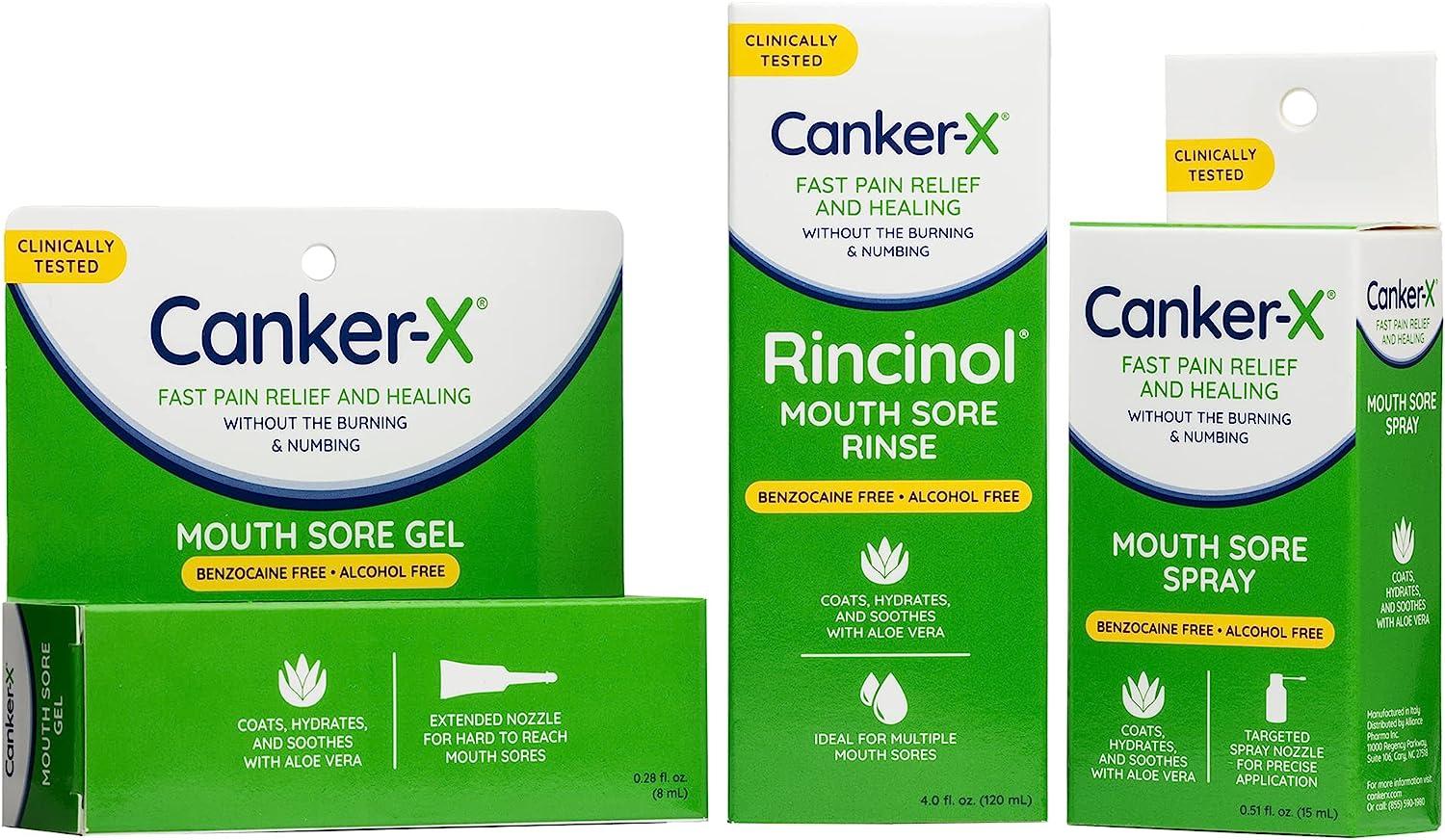 Canker-X Mouth Sore Gel, 8 mL