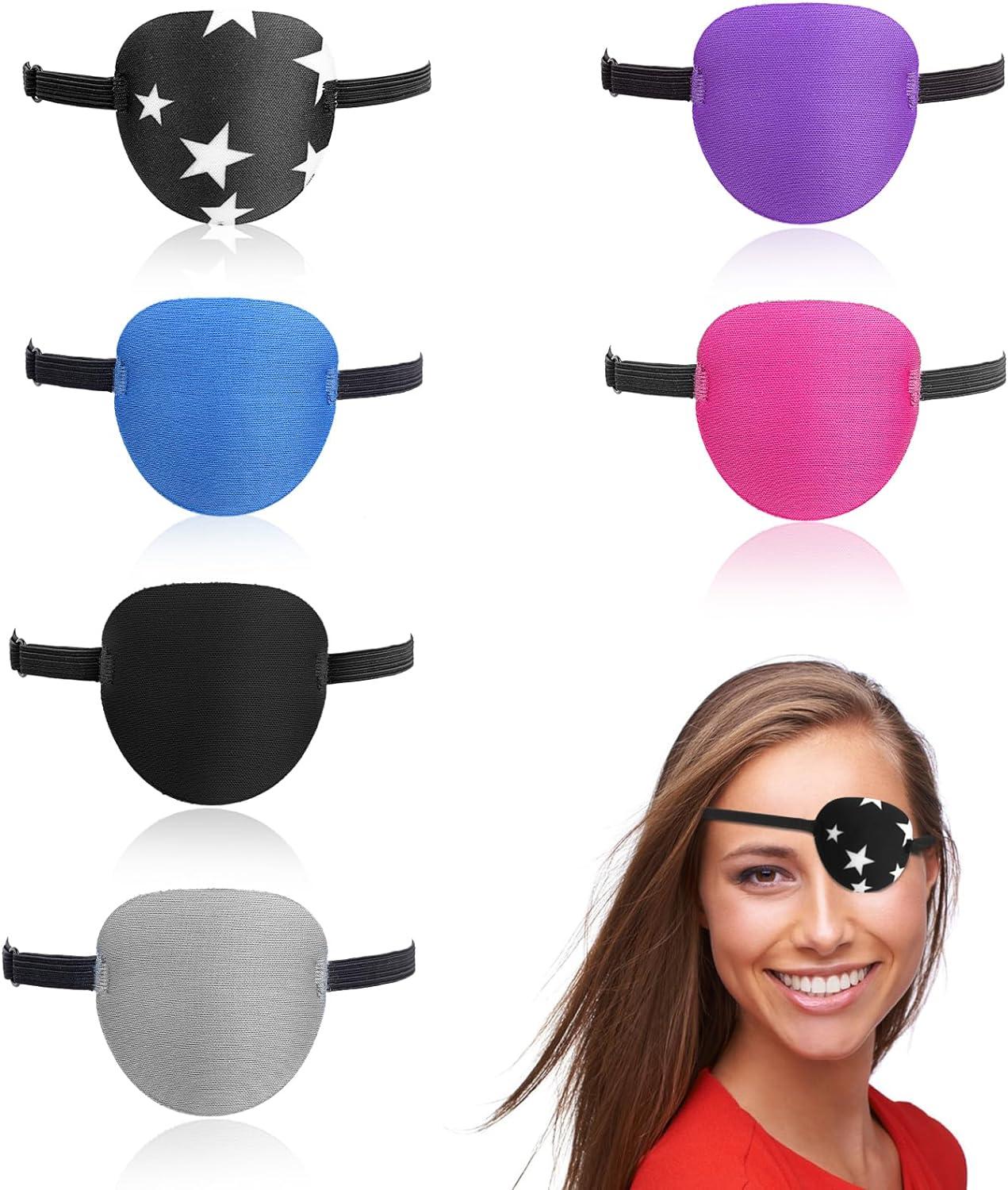 WLLHYF 6 Pcs Adjustable Eye Patches for Adult and Kid - Medical ...