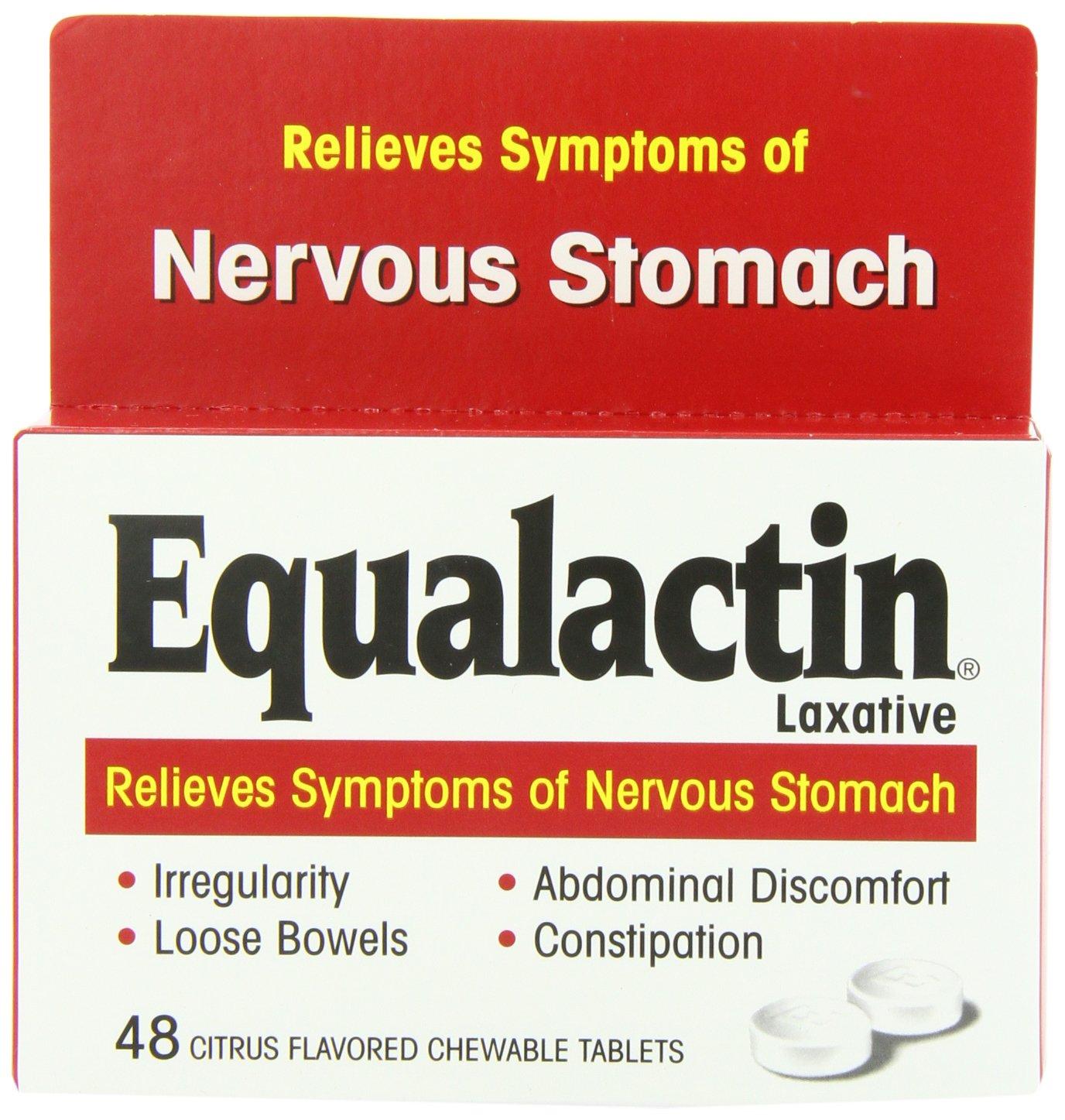 Equalactin Chewable Tablets 48ct: Fast Relief for Digestive Discomfort