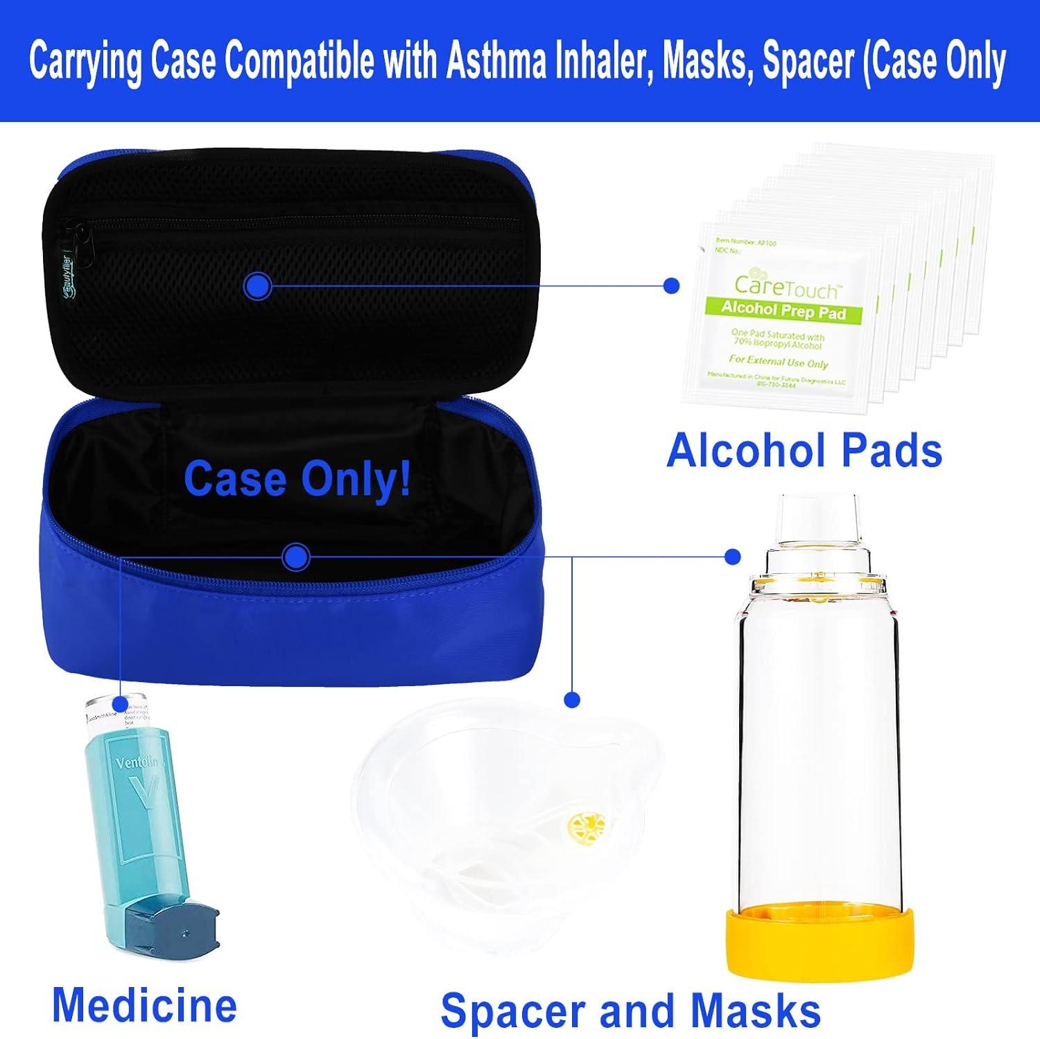 Beautyflier Portable Nebulizer Carrying Case - Thicken Asthma Inhaler ...