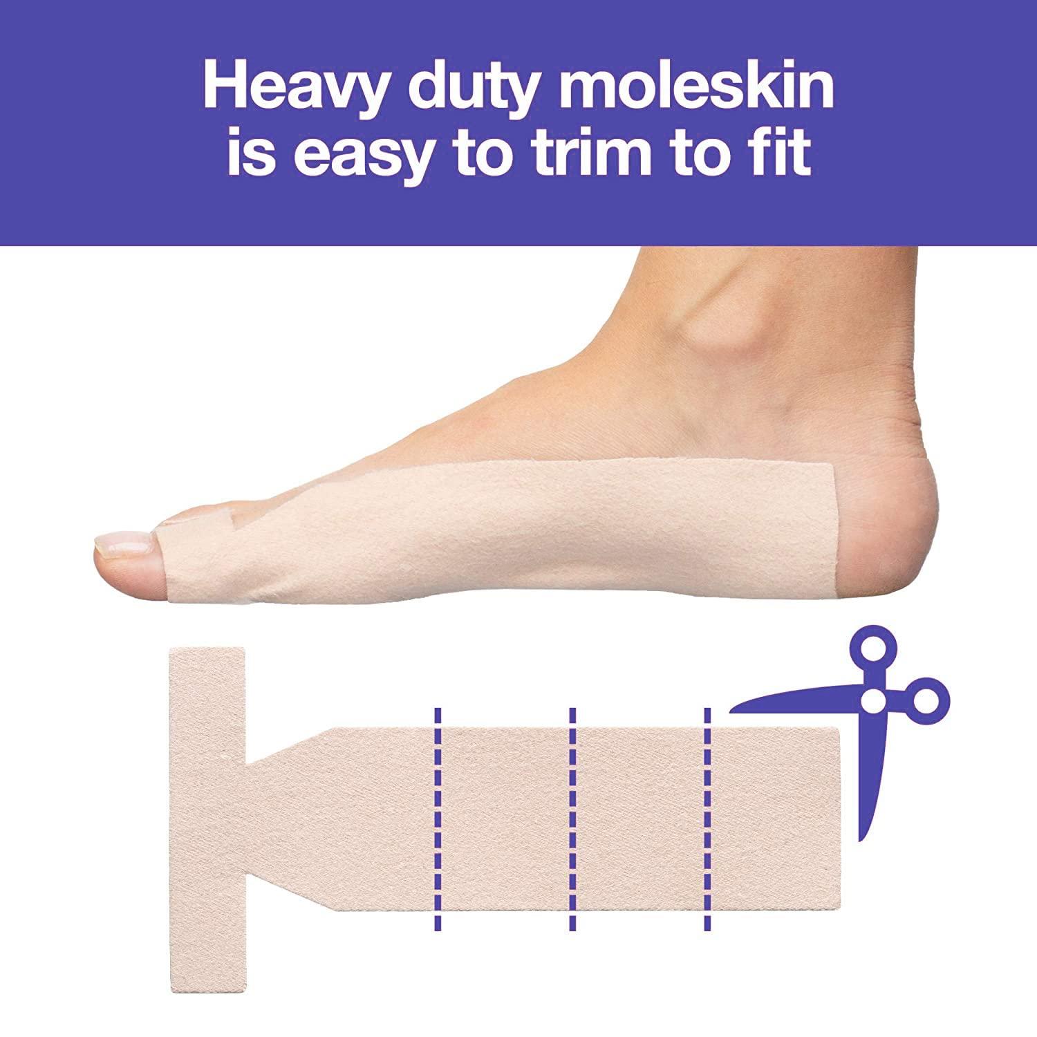 seaNpem Turf Toe Straps - Heavy Duty Moleskin Brace for Big Toe ...