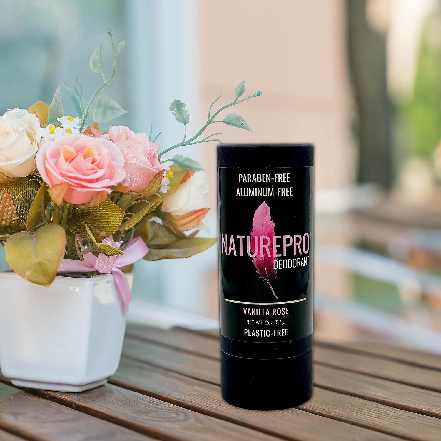 NaturePro All-Natural Deodorant for Men and Women - Paraben-Free, Aluminum-Free, Cruelty-Free ...