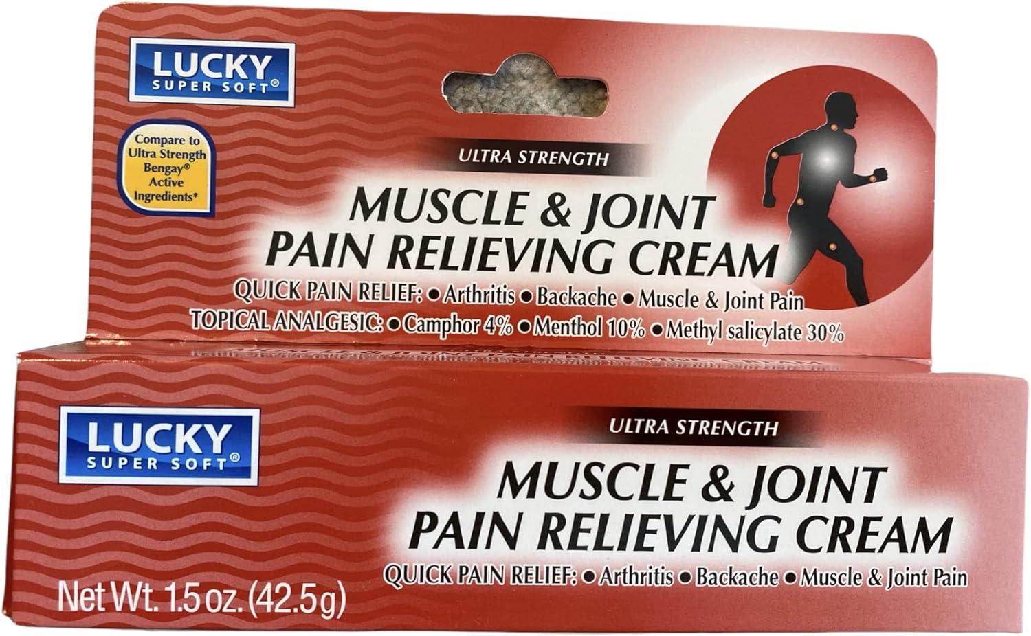 Lucky Super Soft Muscle & Joint Pain Relieving Cream - Pack of 2 ...