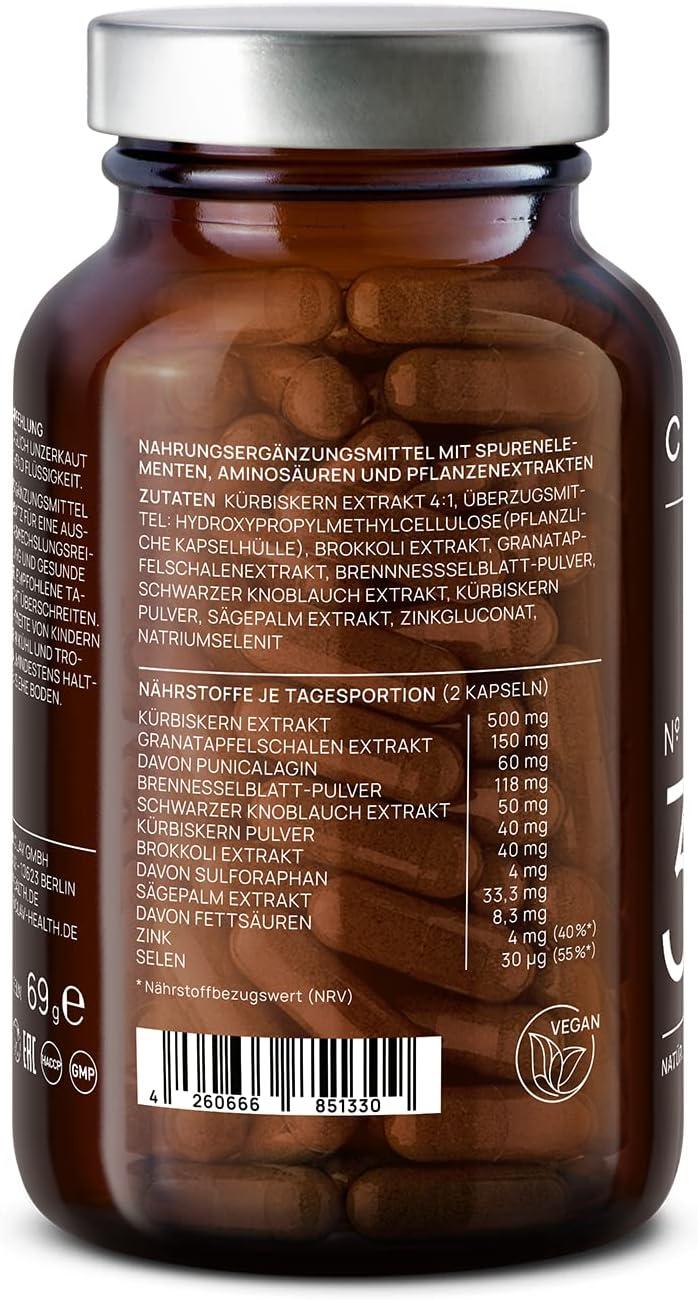 Prosta Complex 3 Set of Pumpkin Seed Capsules with Pomegranate Saw ...