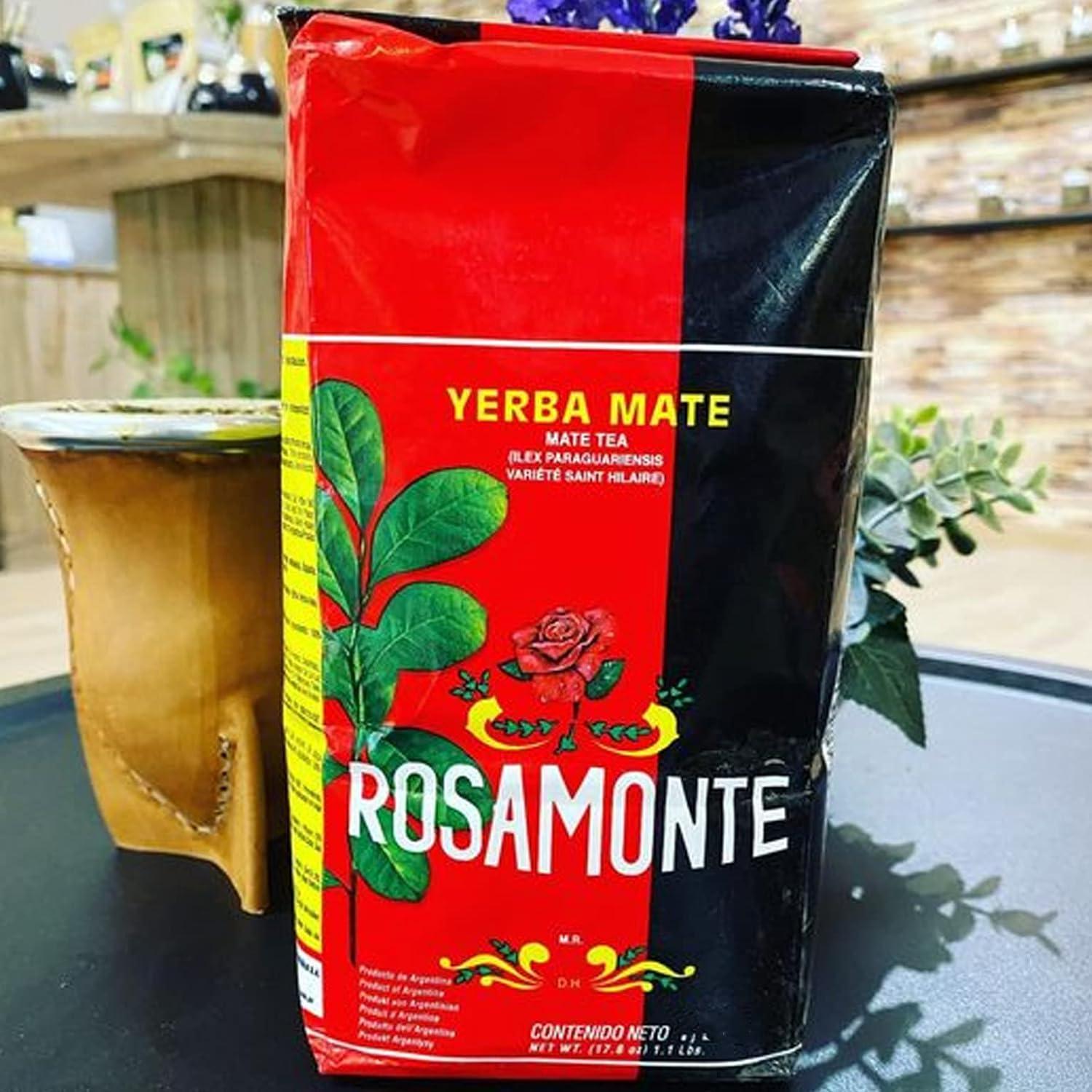 Rosamonte Yerba Mate Tea Traditional 1kg - Maturation time is 12 months ...