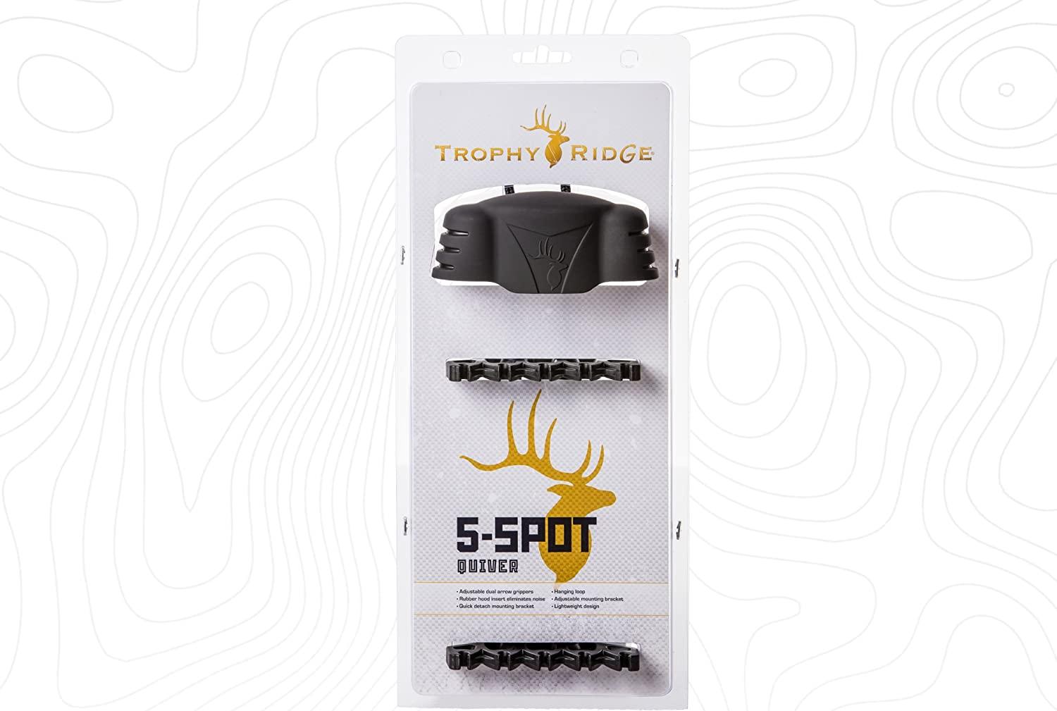 Trophy Ridge 5 Spot Arrow Quiver - Black | Durable Quiver for Archery ...