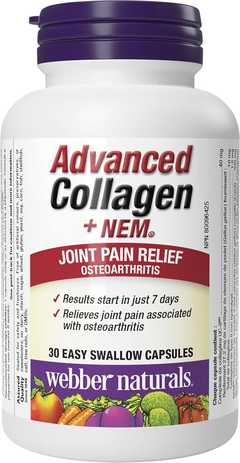 Webber Naturals Advanced Collagen with Natural Eggshell Membrane (NEM ...