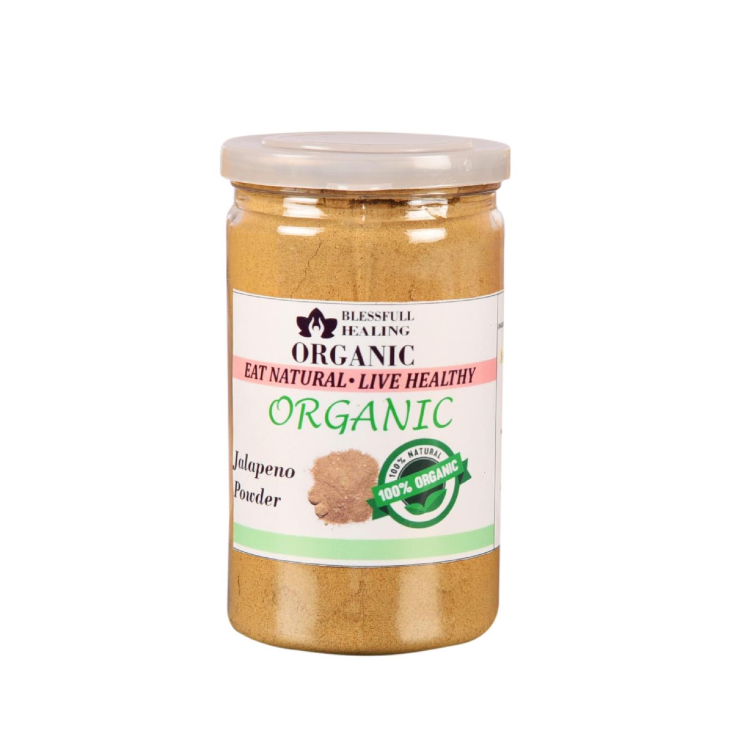 Blessfull Healing Organic Jalapeno Powder 100 Gram (Packing May Vary ...