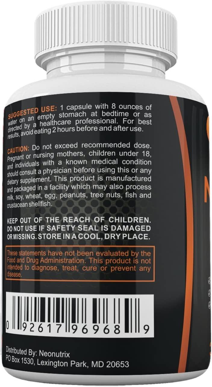 Neonutrix Night-Time Fat Burner - 30 Capsules, Amino-Acids Based ...