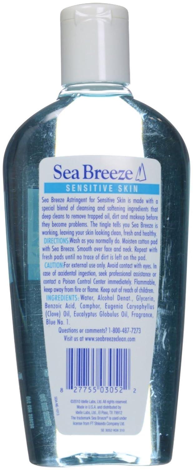 Sea Breeze Actives Sensitive Skin Astringent - 10 oz - Gentle Facial ...