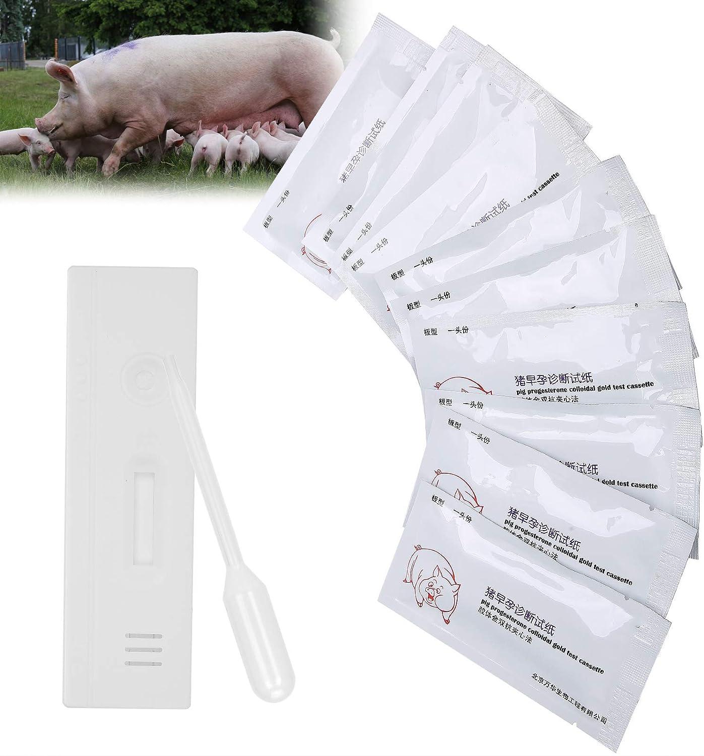 Zerodis Pig Pregnancy Test Paper 10Pcs - Livestock Disposable High ...