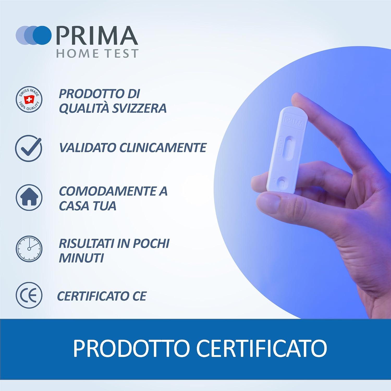 PRIMA Home Test - Swiss Helicobacter Pylori Stool Antigen Test for ...