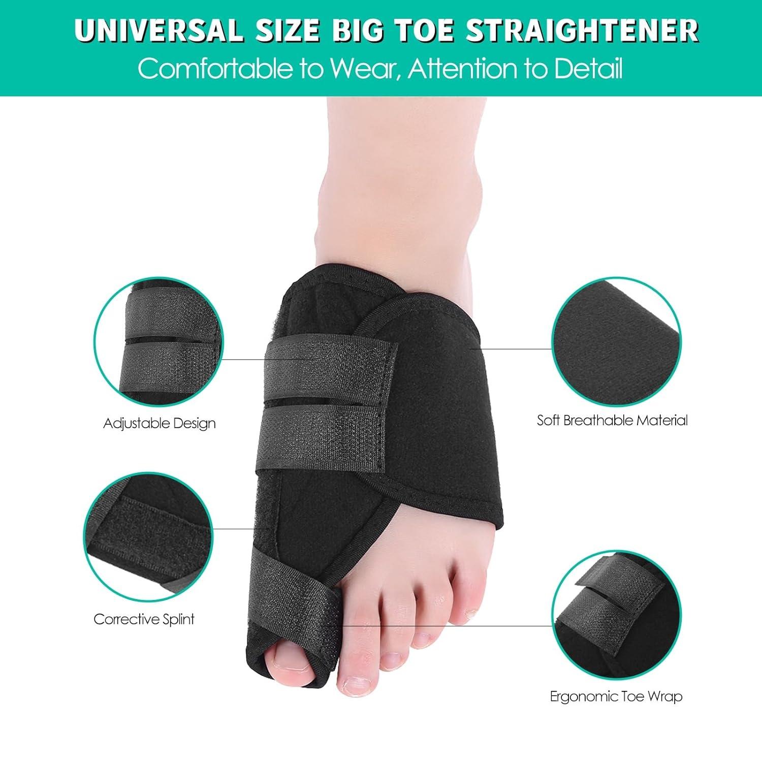 Kireina Bunion Relief Corrector - Nighttime Toe Separator for Hallux ...