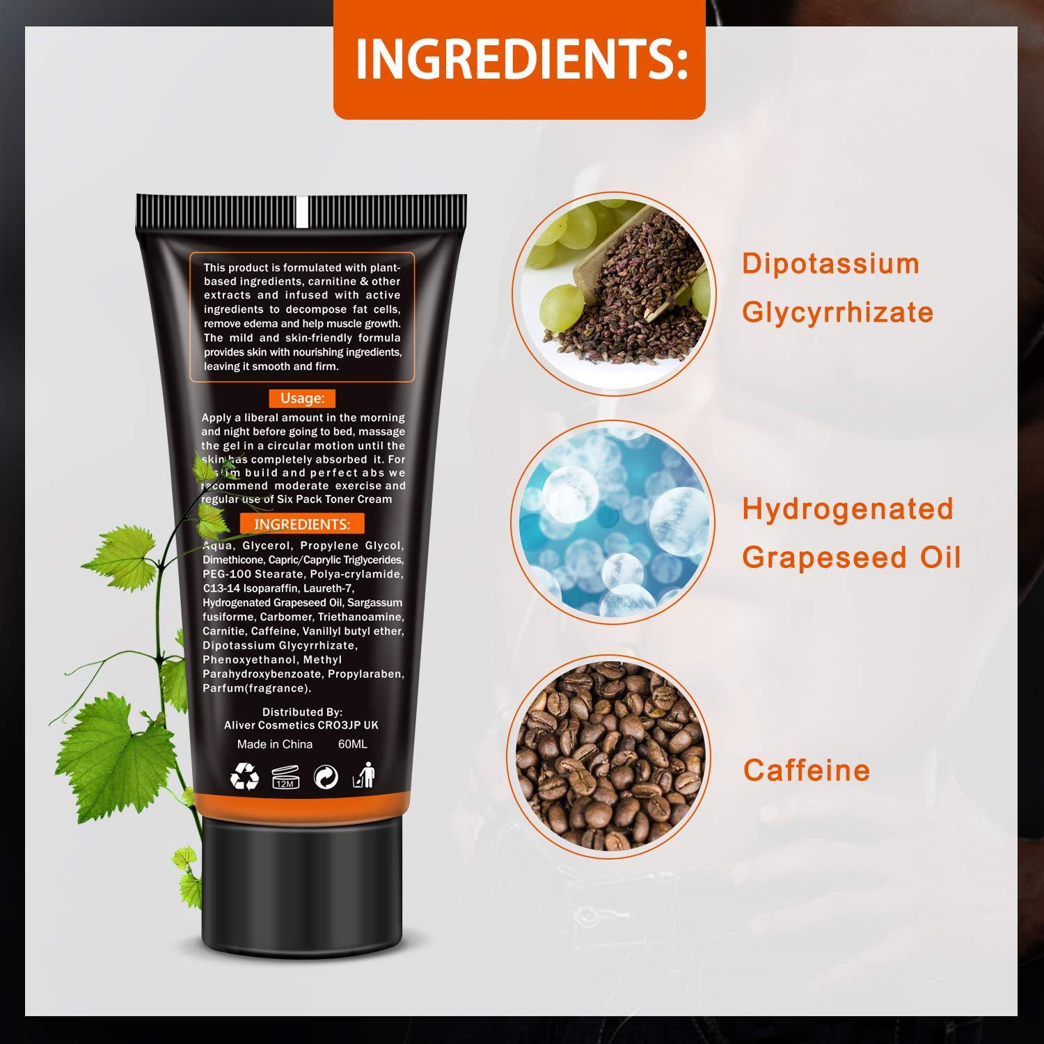 Abdominal Hot Cream for Cellulite Removal and Fat Burning - 60ml | Buy ...
