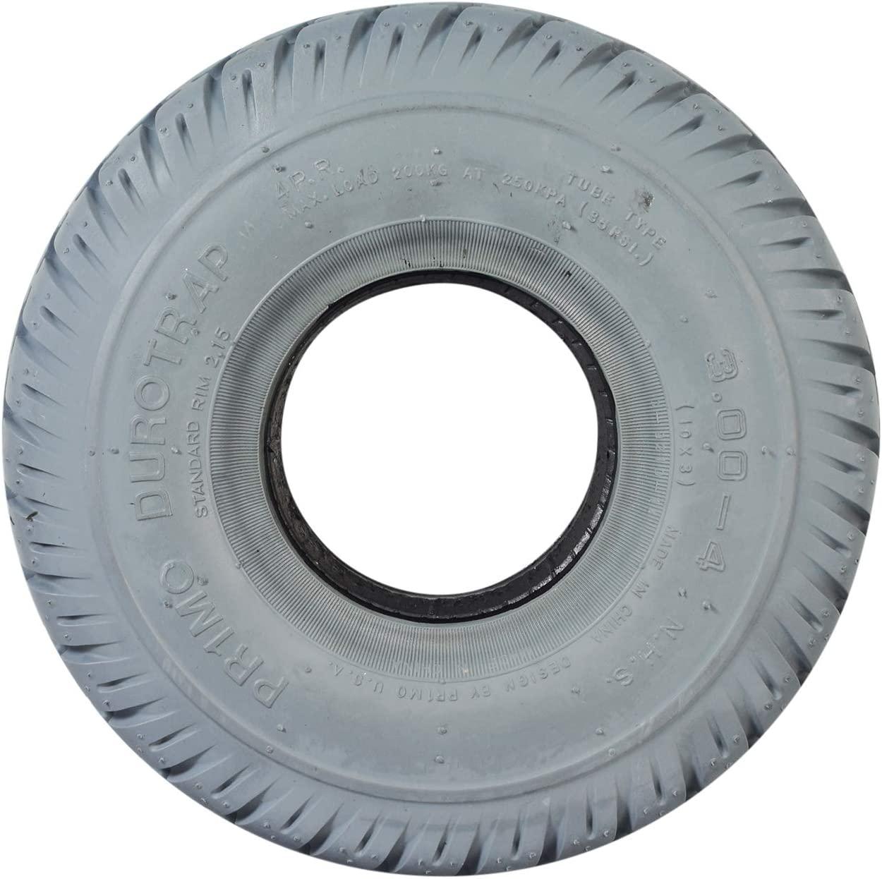 Monster Motion 3.00-4 Foam-Filled Mobility Tire | Durotrap Knobby Tread ...