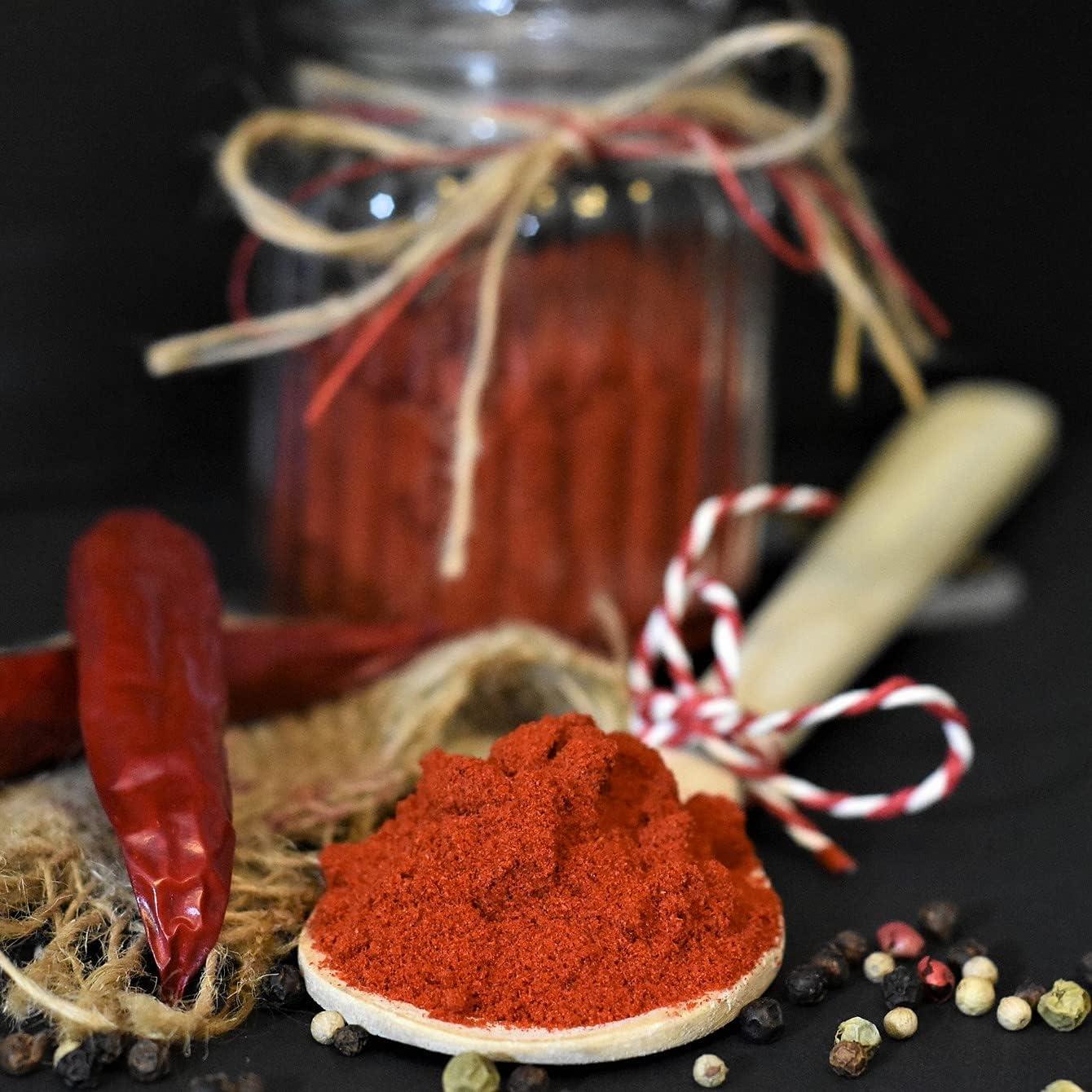 Sweet Paprika Powder (500g/1.1lb) - Ground Paprika in Resealable ...