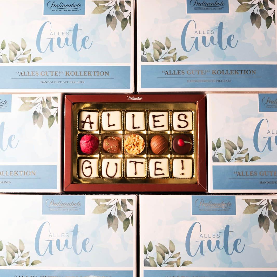 Praline Messenger - All the Best Gift Box with 15 Gourmet German ...