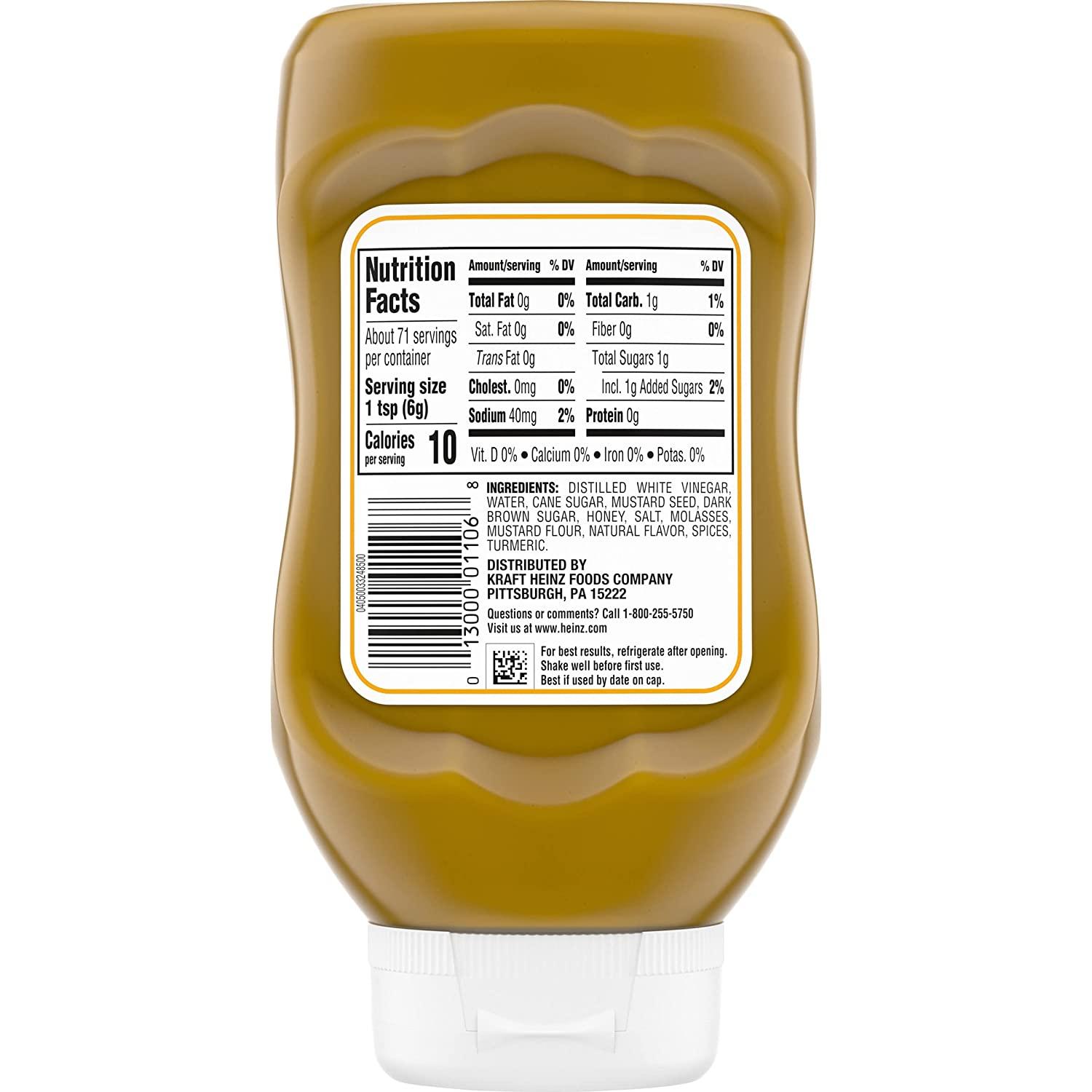 Heinz Mustard Label