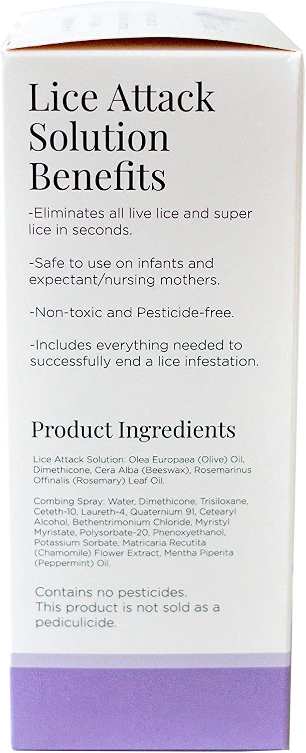 KAPOW! Lice Attack Solution 8 oz - Center for Lice Control | Buy Now ...