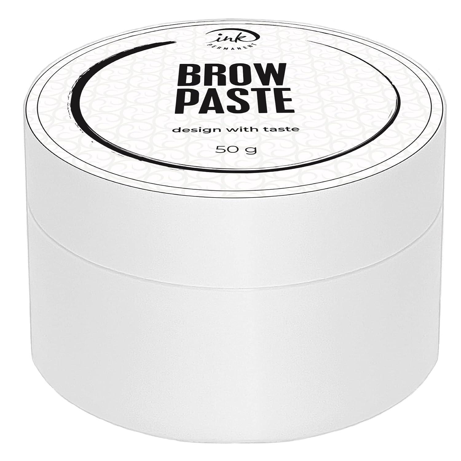 50g White Brow Paste Mapping String Eyebrow Brush Kit | Brow Shape ...