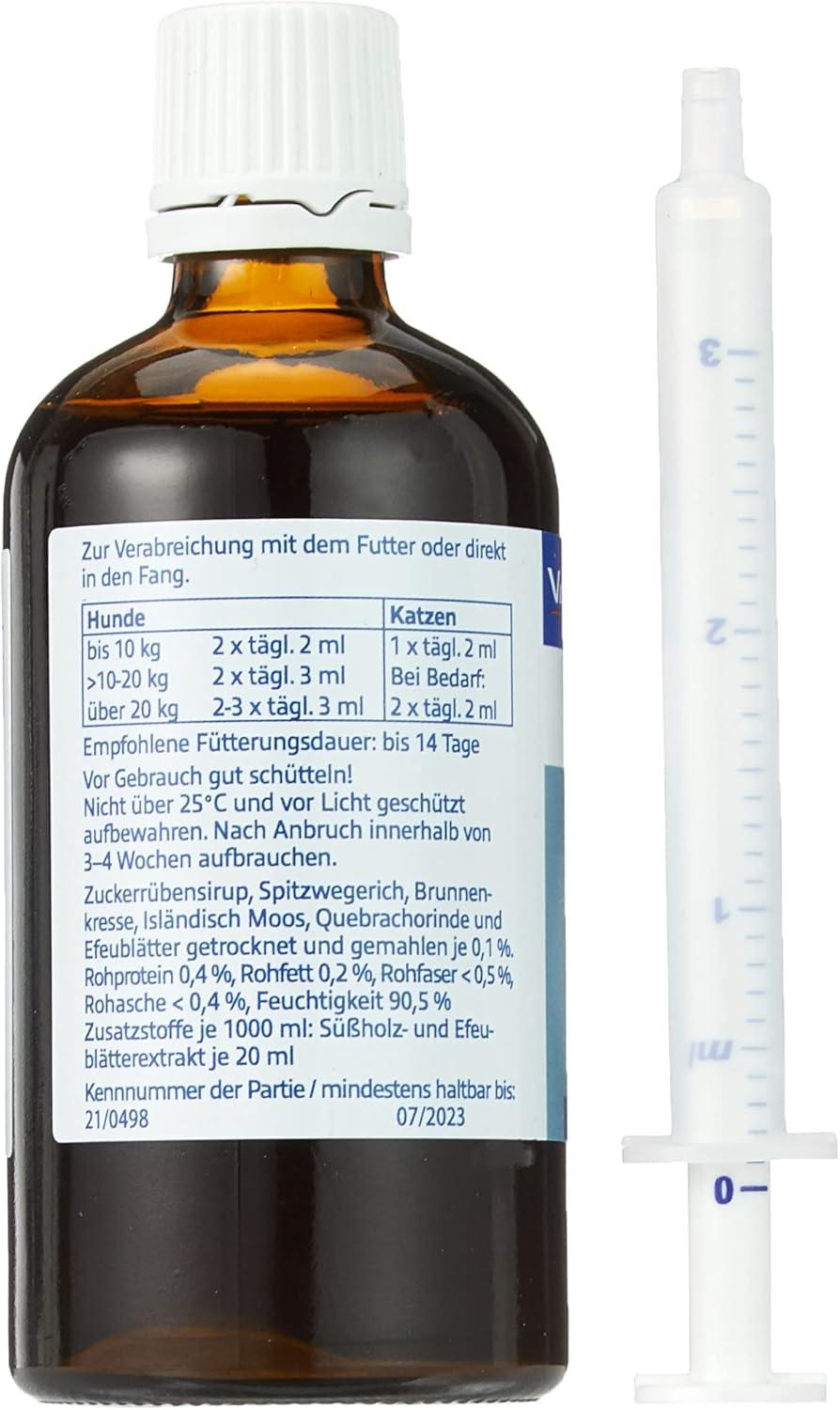 Virbac Pulmostat Acute Cough Syrup for Dogs & Cats - 100 ml ...