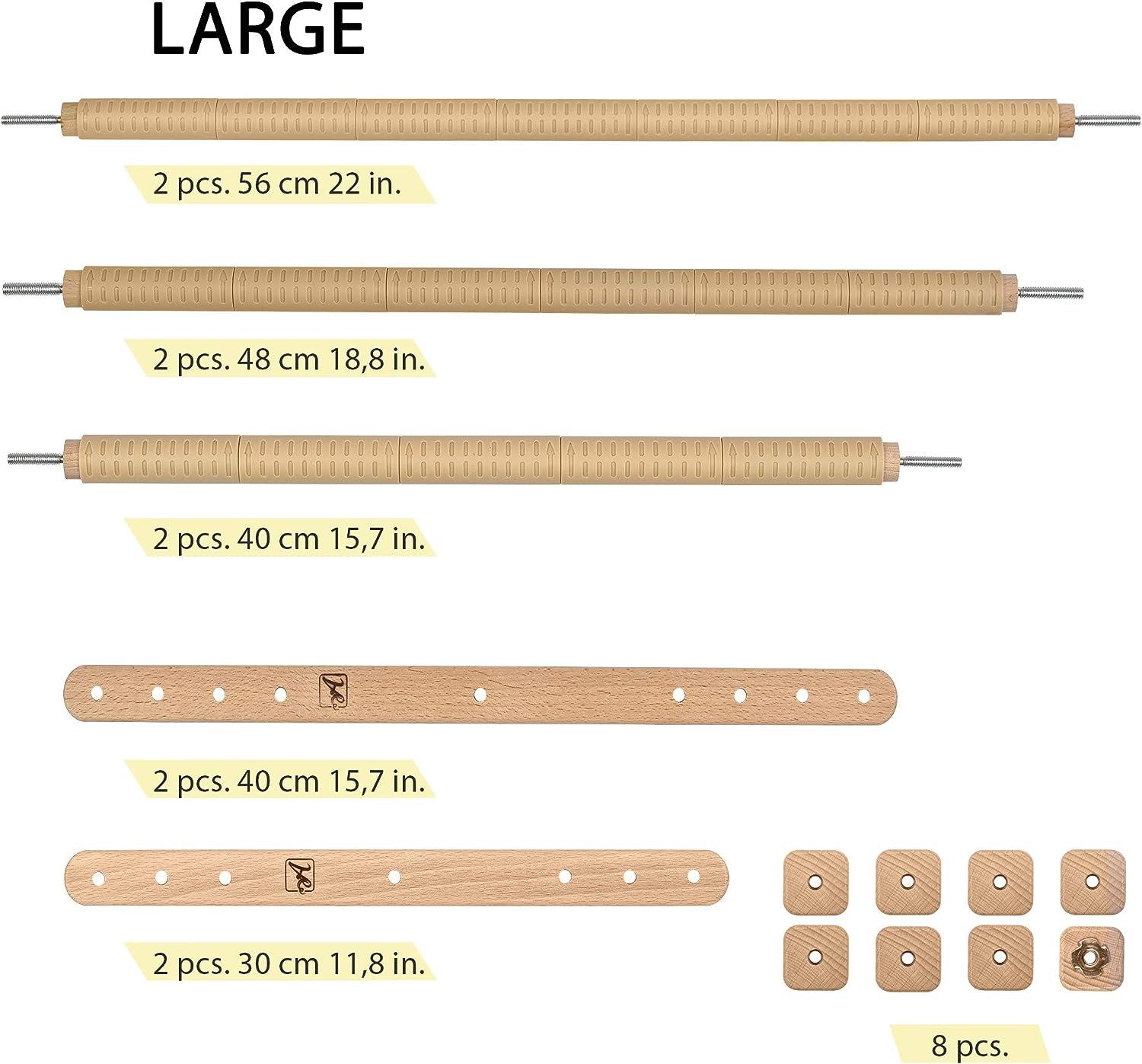 Arabeska Small Cross Stitch Scroll Frame Set - Beech Hardwood with ...