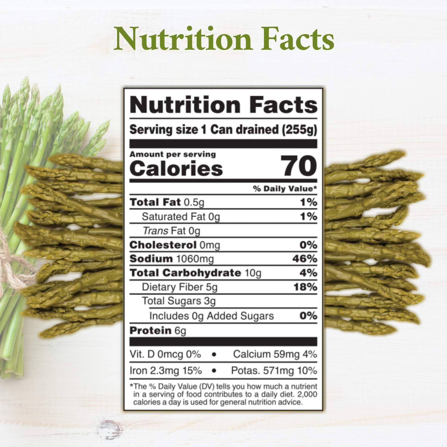 Roland Foods Whole Green Asparagus Spears Specialty Imported Food 14.1 ...
