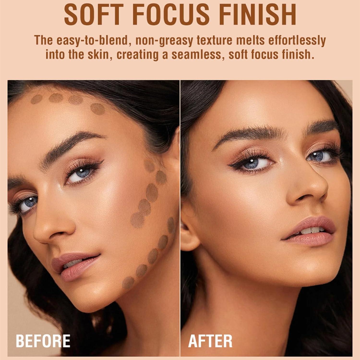 Grey Contour Stick with Cushion Applicator - Waterproof Liquid Bronzer ...