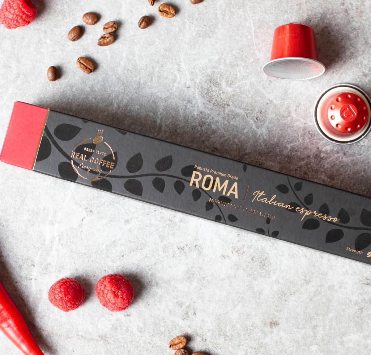 Real Kick-Starter Italian Robusta Beans for Velvety Crema | Roma ...
