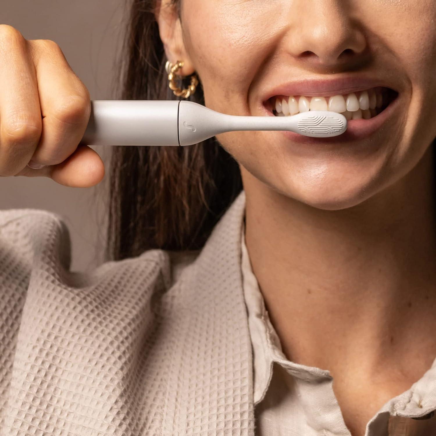 SURI Sustainable Sonic Toothbrush - Slim and Powerful Electric ...