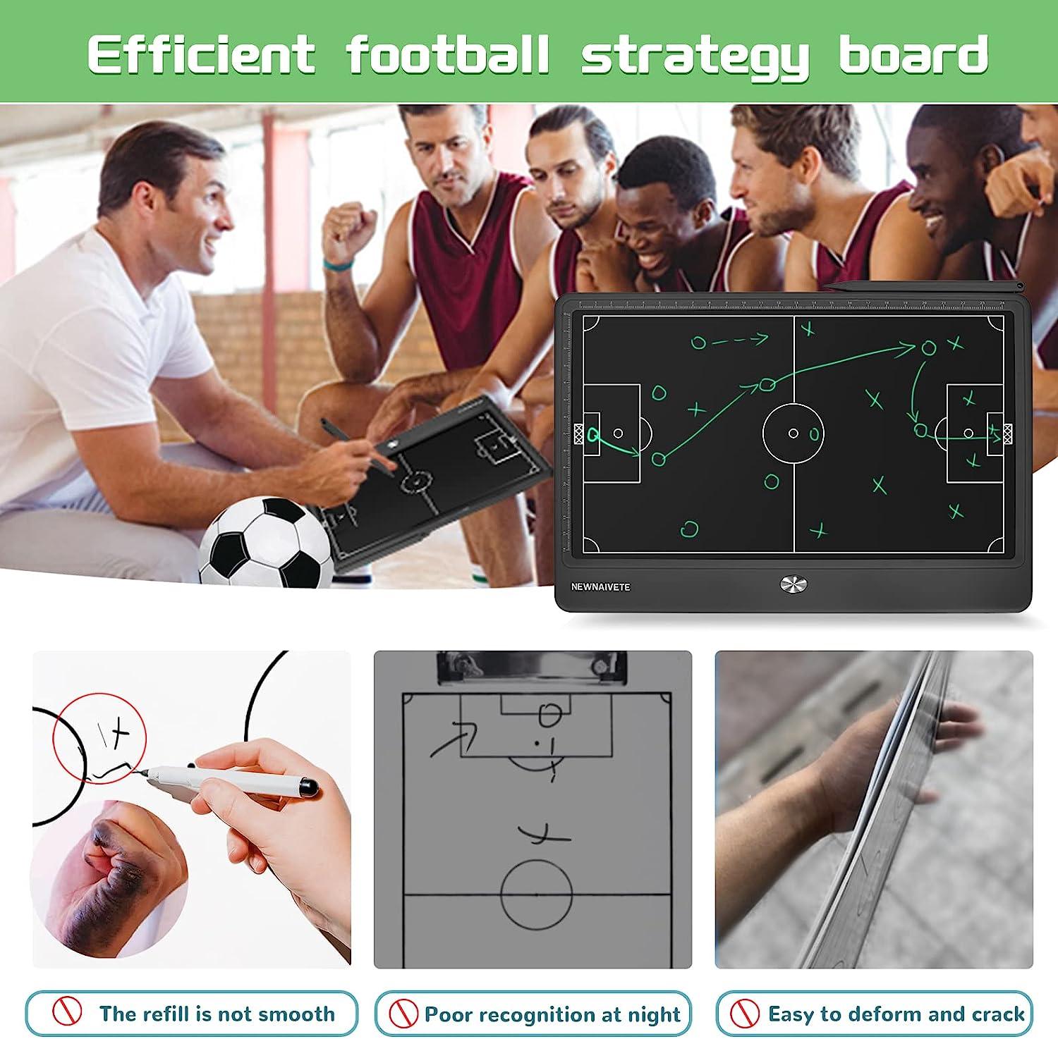 Newnaivete 12.8 inch Electronic Football Coach Board with LCD Display ...