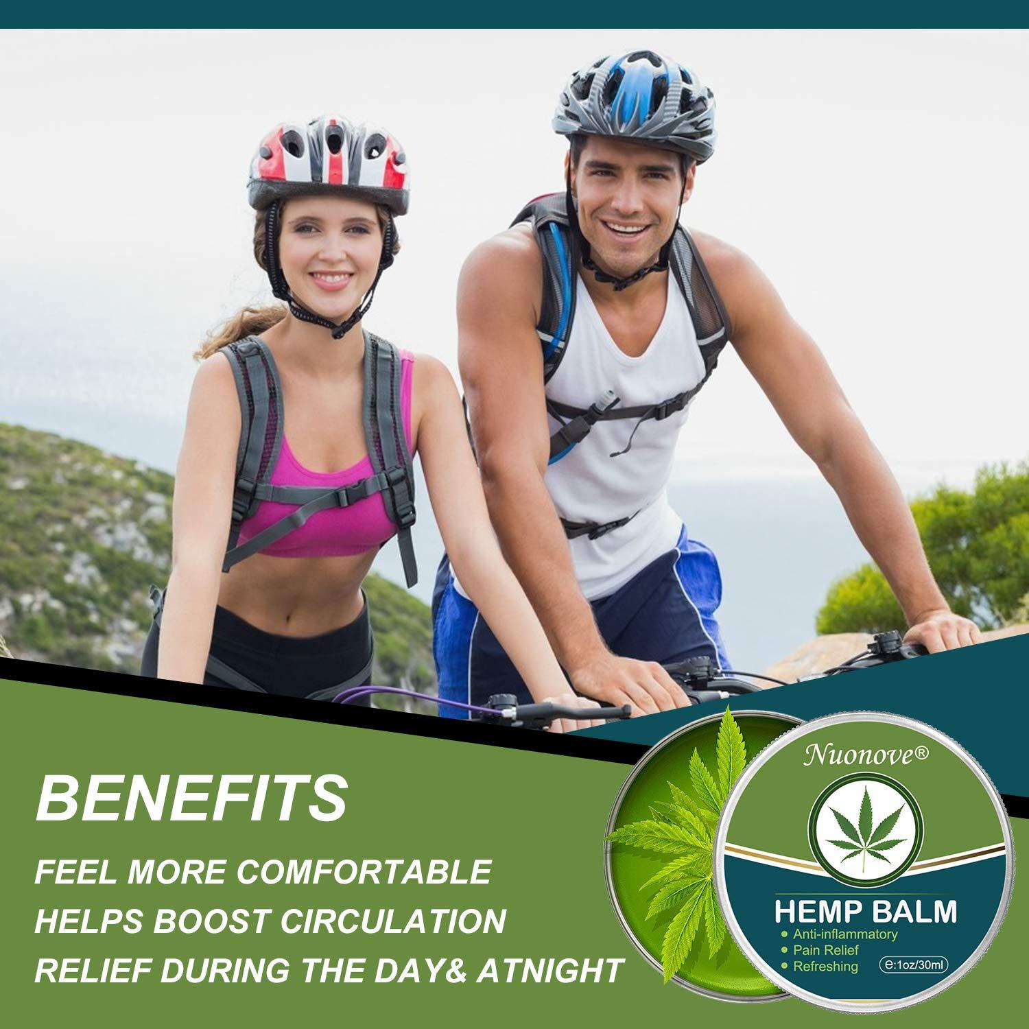 Buy Hemp Balm & Cream for Pain Relief | 30ml Hemp Ointment for Back ...