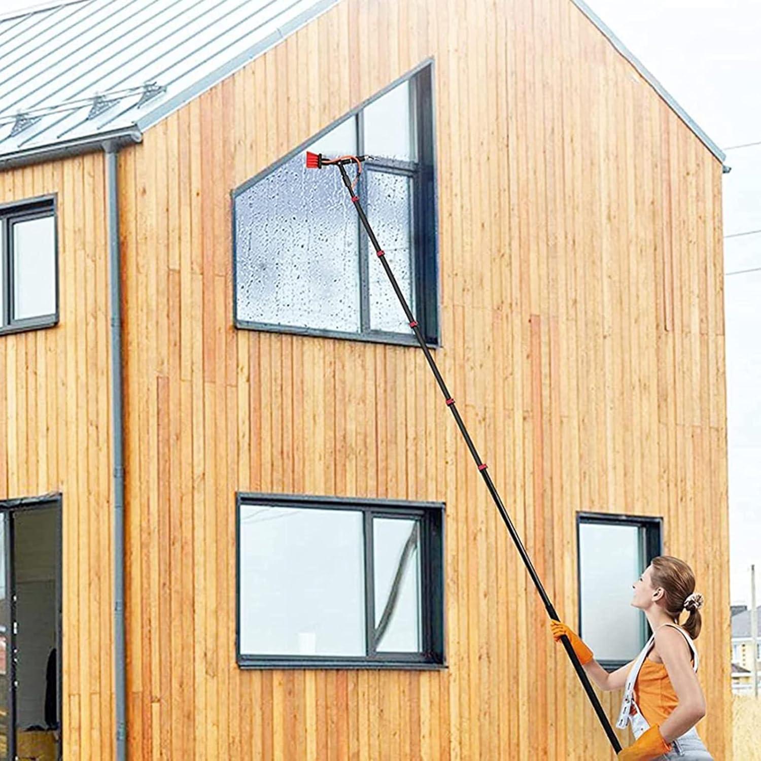 photovoltaic cleaner window cleaning pole Photovoltaic Panel Cleaning ...
