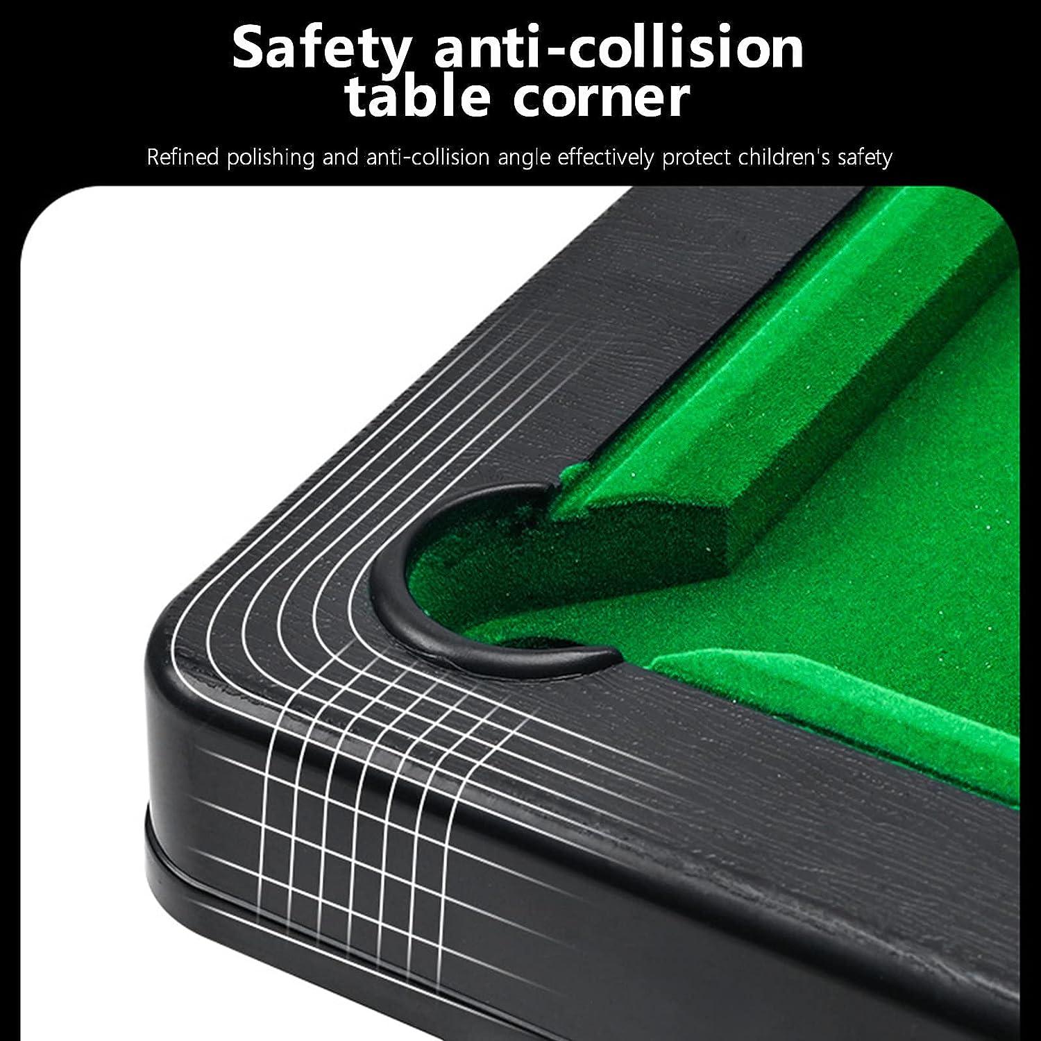 Mini Pool Table & Billiard Set - High Simulation Mini Billiards Game ...