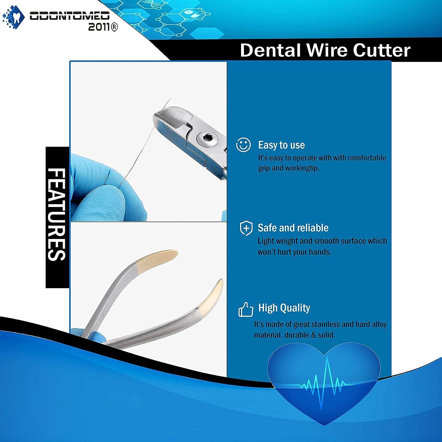 OdontoMed2011 Hard Wire Cutter - Tungsten Carbide Tips Orthodontic ...