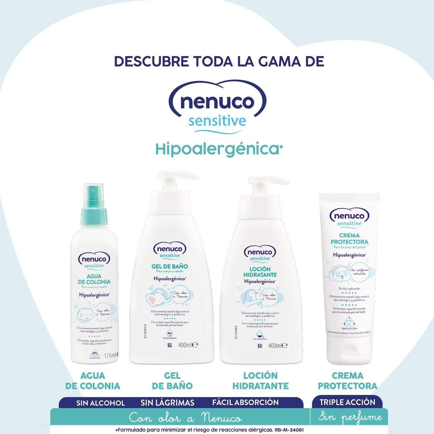 Nenuco Sensitive Diaper Cream - Hypoallergenic Protective Cream for ...