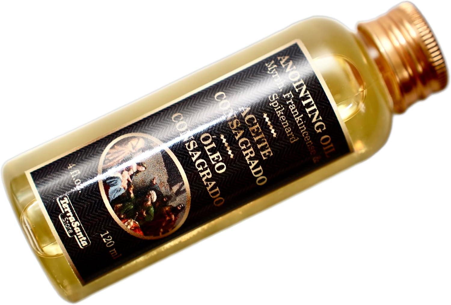 Essential Aromatic Anointing Oil - Frankincense Myrrh & Spikenard (4fl ...