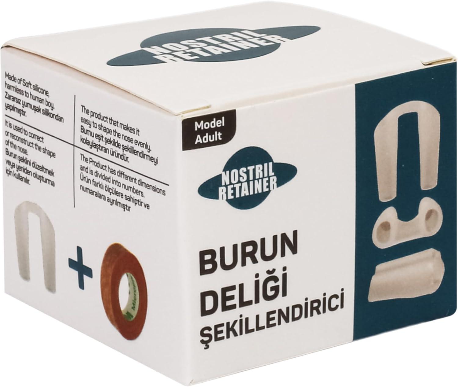 Nostril Retainer for Rhinoplasty - Ultimate Silicone Nose Support ...