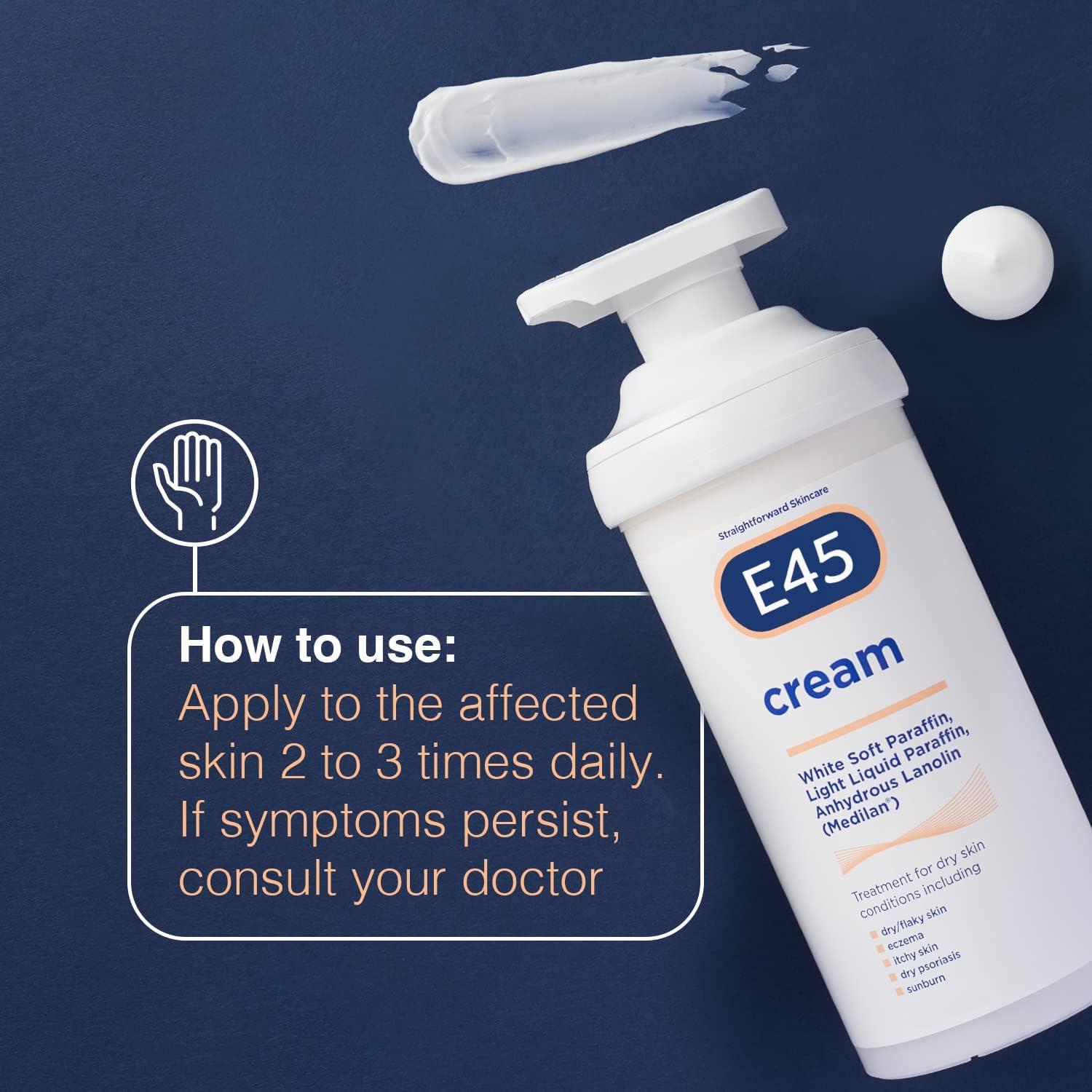 E45 Cream 500g: Intensive Moisturizing for Dry Skin | Buy Now with ...