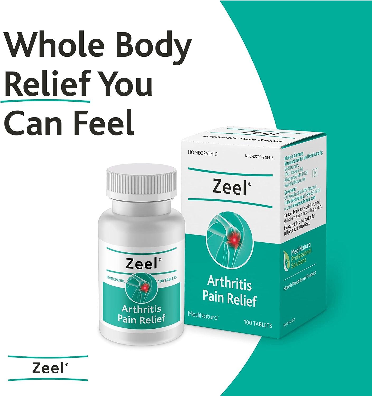 MediNatura Zeel Homeopathic Support Helps Relieve Pain & Stiffness ...