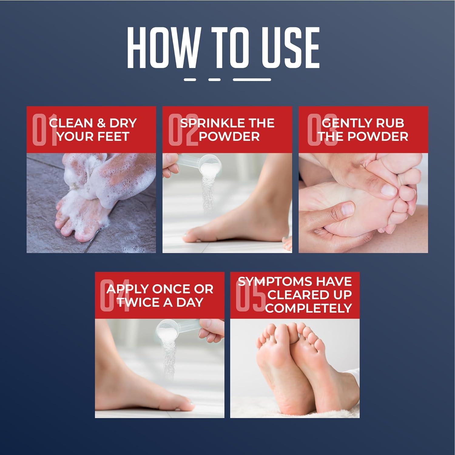 Anti Fungal Foot Powder | Buy Now with Express International Delivery ...