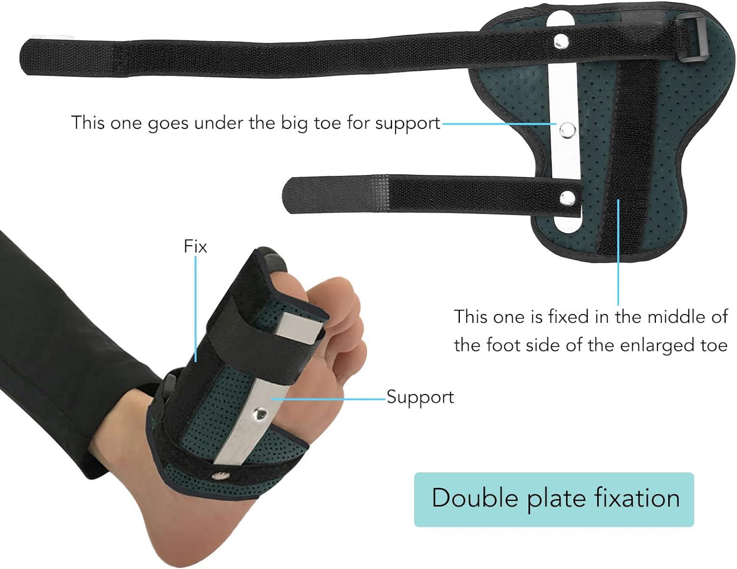 Orthopedic Left Foot Bunion Corrector - Steel Plate for Comfort ...