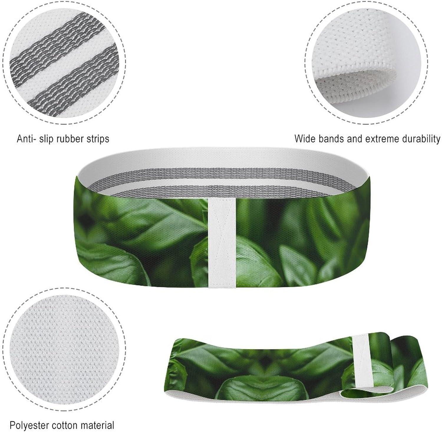 Vibrant Green Resistance Bands | Durable Printed Elastic & Fabric ...