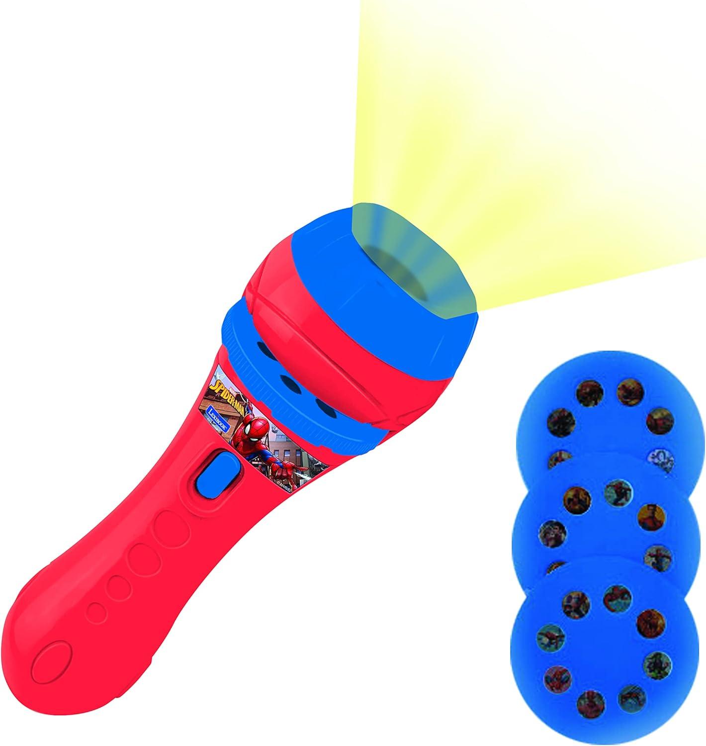 Spider-Man Torch Light and Projector with 3 Discs - Create Your Own ...