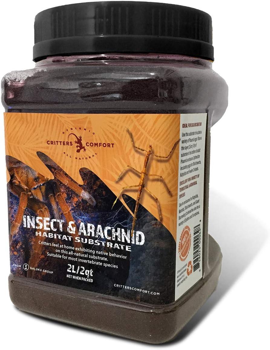 Critters Comfort Insect & Arachnid Habitat Substrate Natural Coconut ...