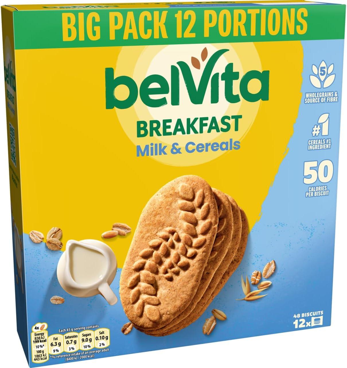 Belvita Breakfast Cereals and Milk Biscuits 540g | Buy Now with Express ...