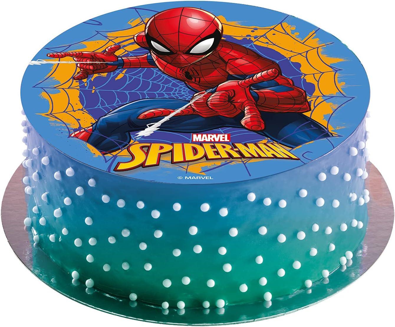 Buy Dekozauber24 Set of 2 Spiderman Edible Cake Toppers - Perfect Cake ...