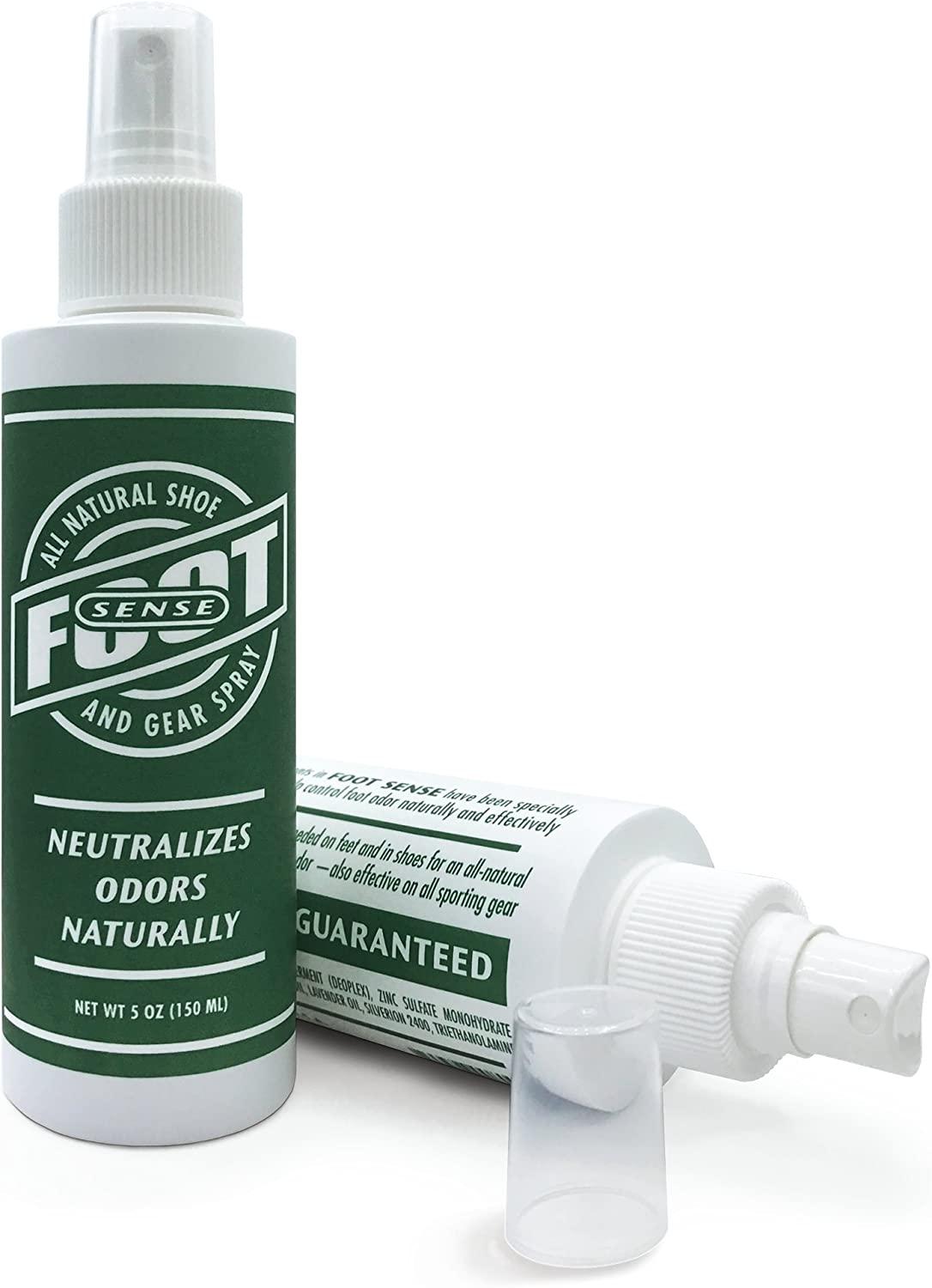 Foot Sense Bundle - Natural Foot & Shoe Powder 3.5 oz + Shoe & Gear ...