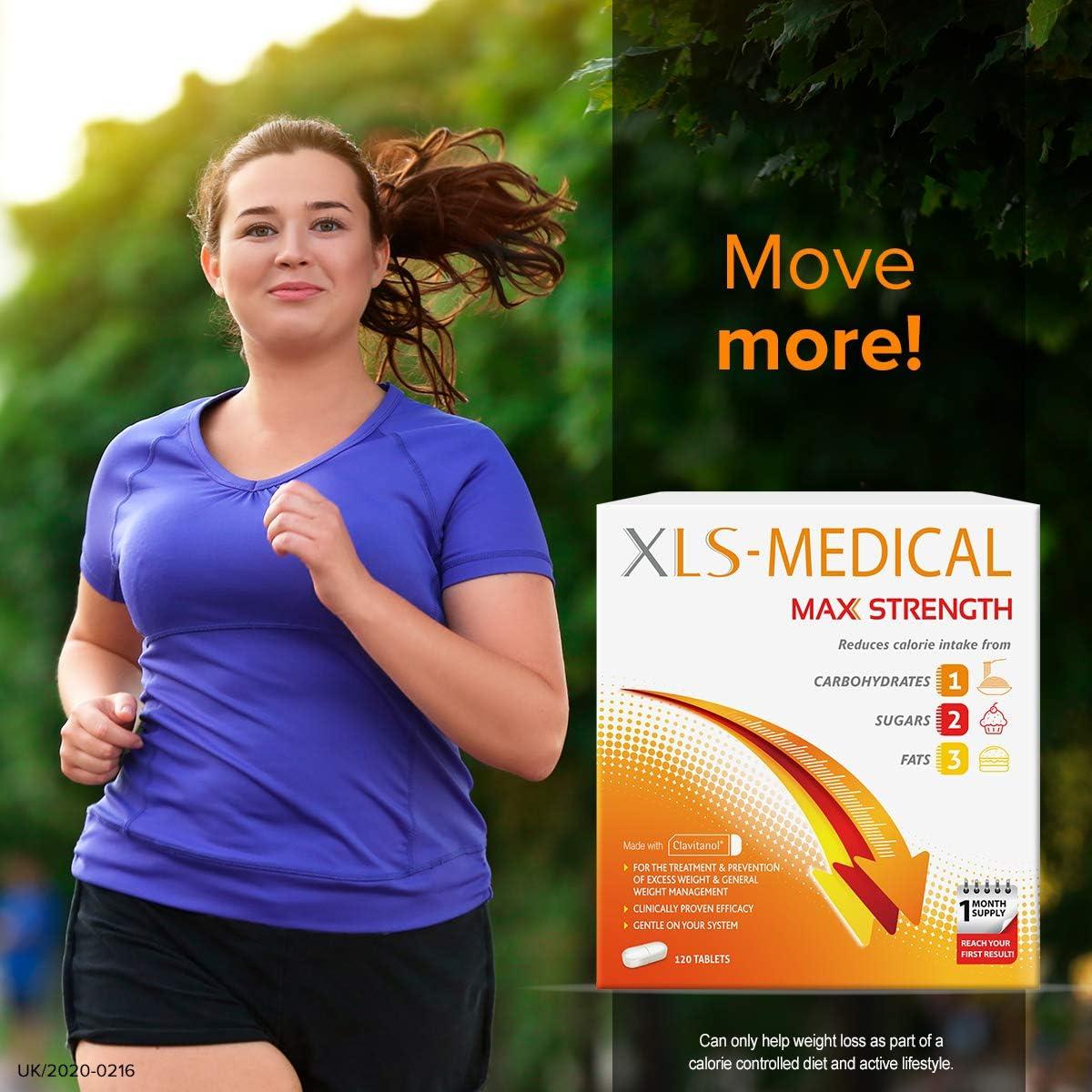 XLS Medical Max Strength Tablets - Reduce Calorie Intake from Carbs ...