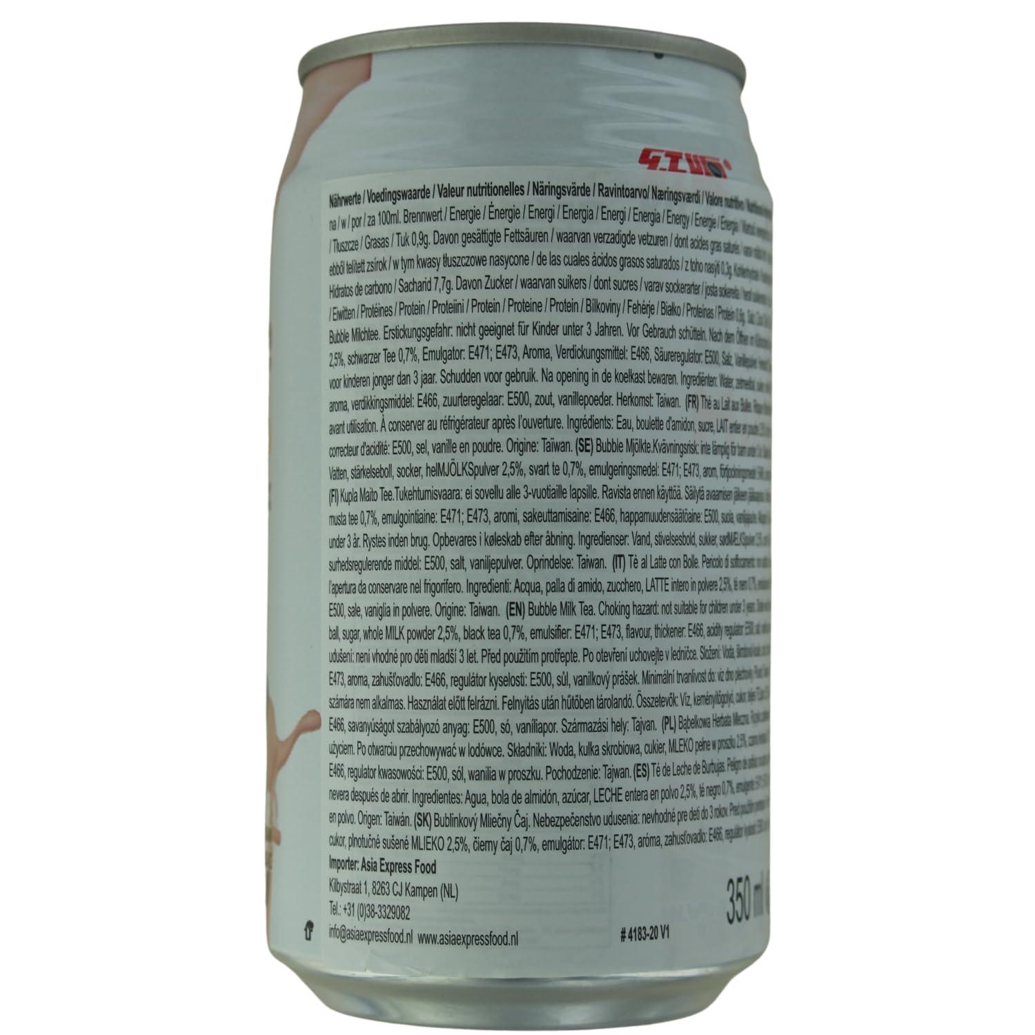 RICO Bubble Milk Tea Drink - 350 ML Original Flavor - Enjoy Authentic ...